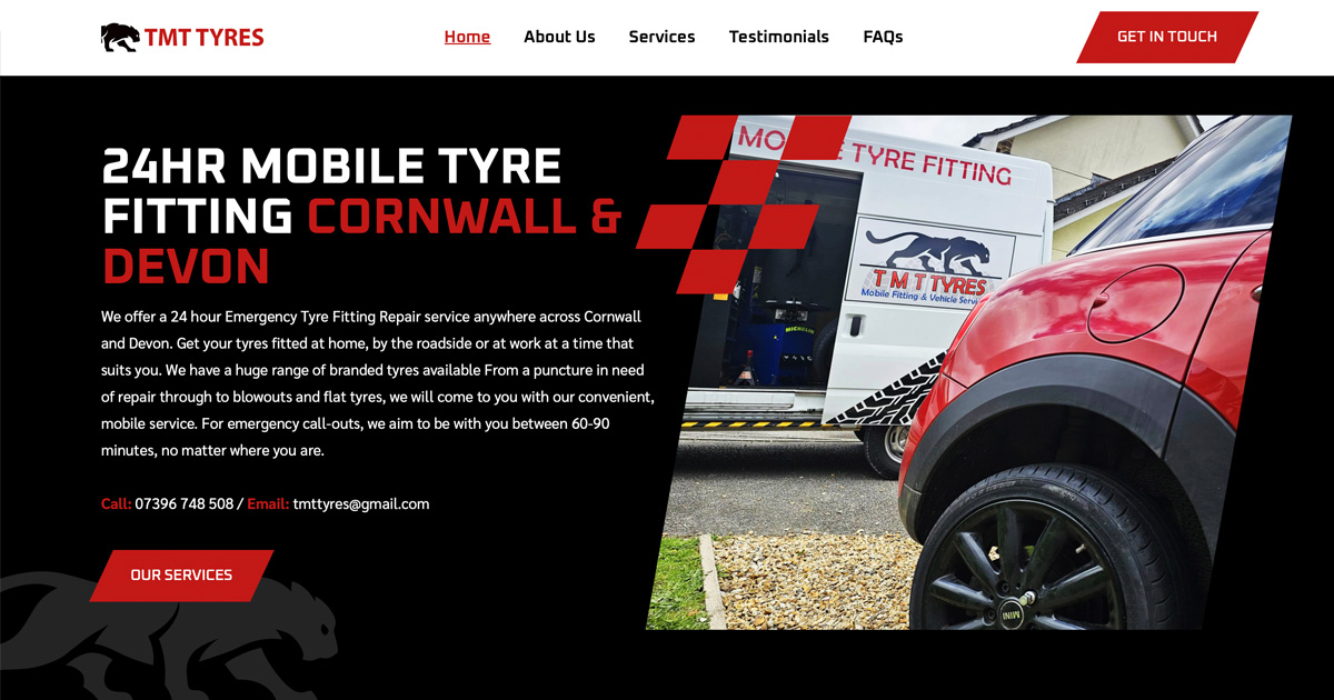 TMT Tyres - Mobile tyre fitting and vehicle servicing